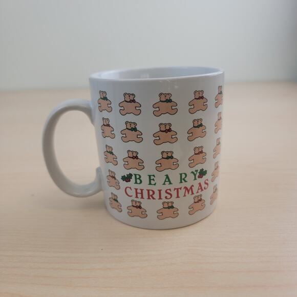 Holiday | Russ Beary Christmas Mug Cute 8s Kidcore Authentic Vintage ...